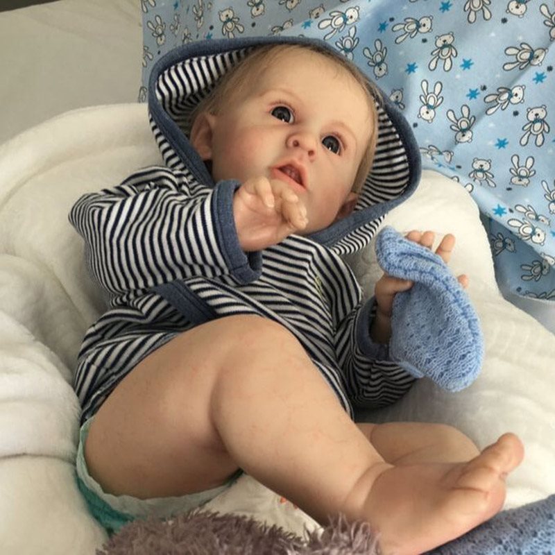 17 inch Little Aiden Reborn Baby Doll Boy – Vinaen